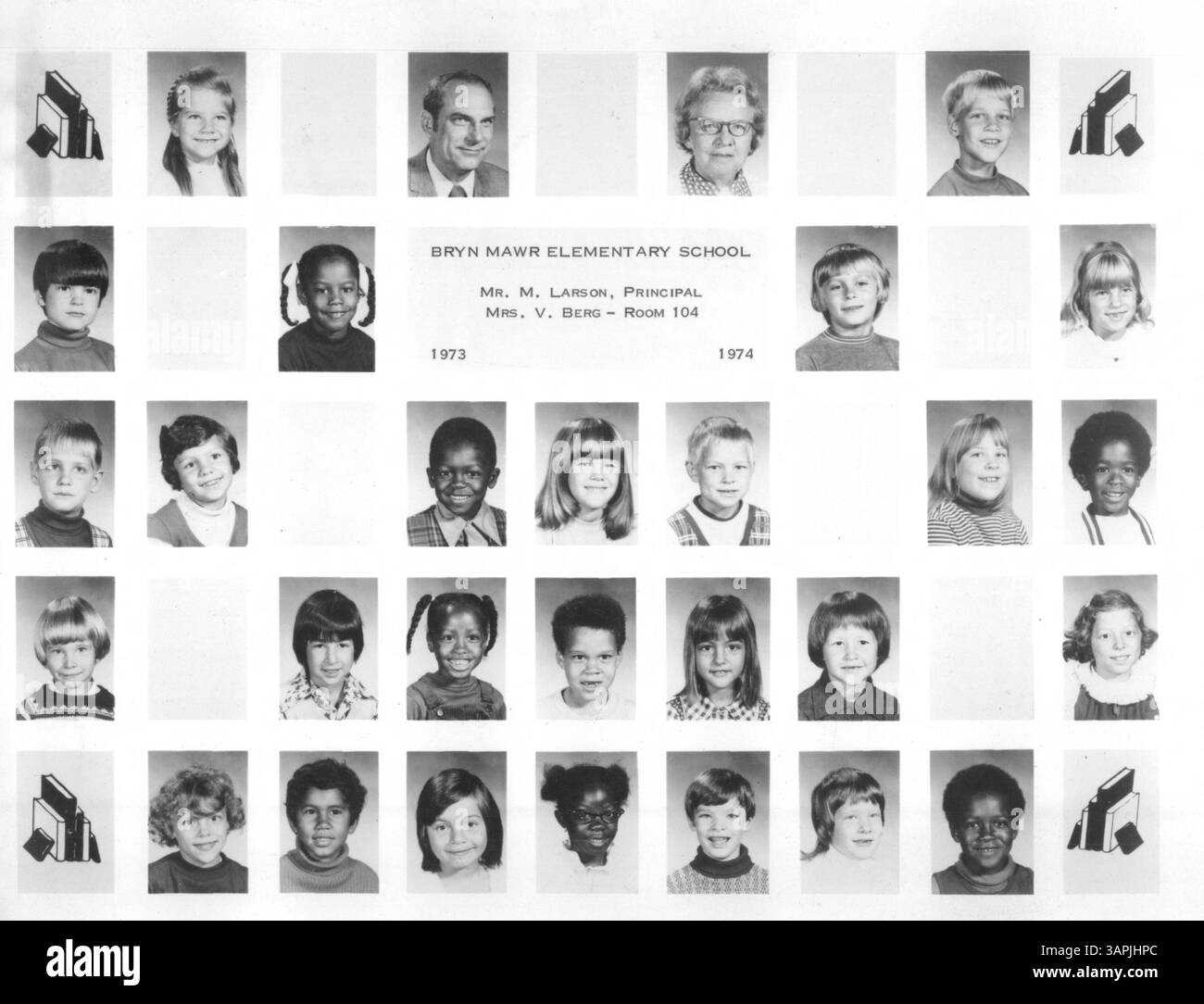 This yearbook from Bryn Mawr Elementary captures the 1973-1974 school ...