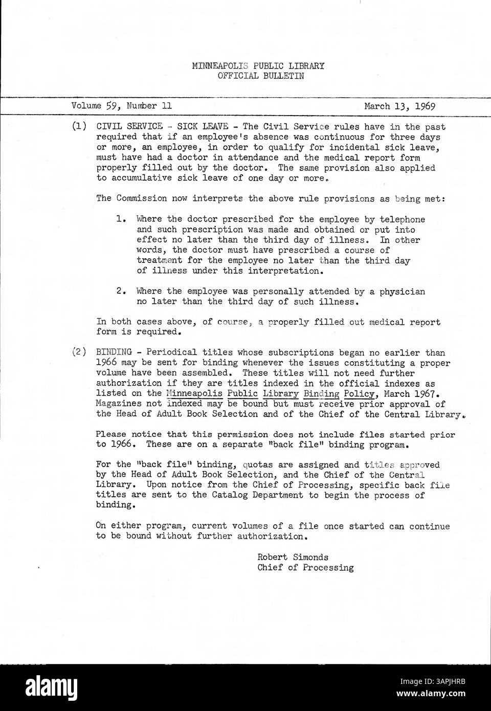 The 1969 Minneapolis Public Library Official Bulletin is a weekly publication aimed at keeping ...