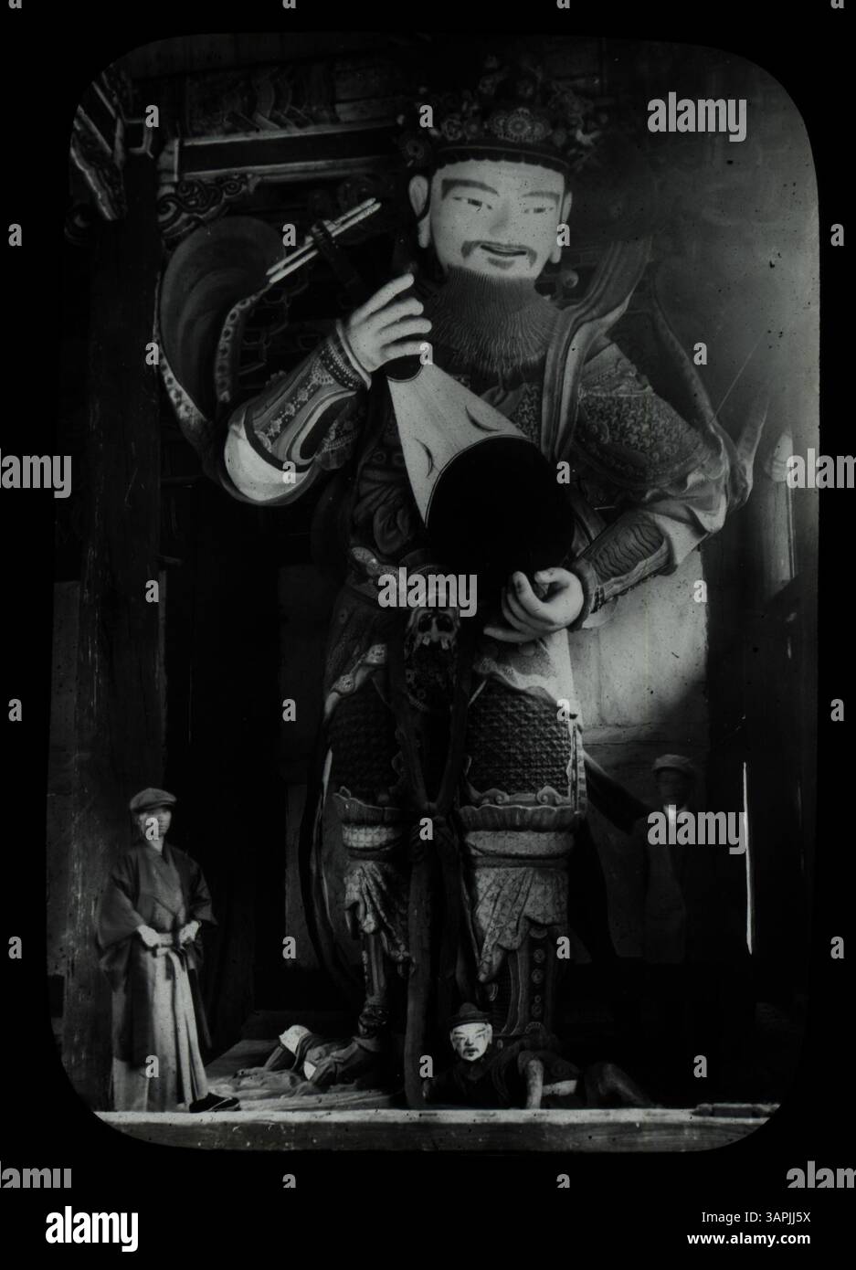 This 1917 photograph by Gertrude Bass Warner shows one of the Four Deva ...