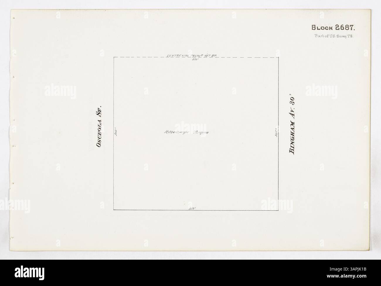 The Block Book of the City of St. Louis, Book 9, Block 2687, provides ...