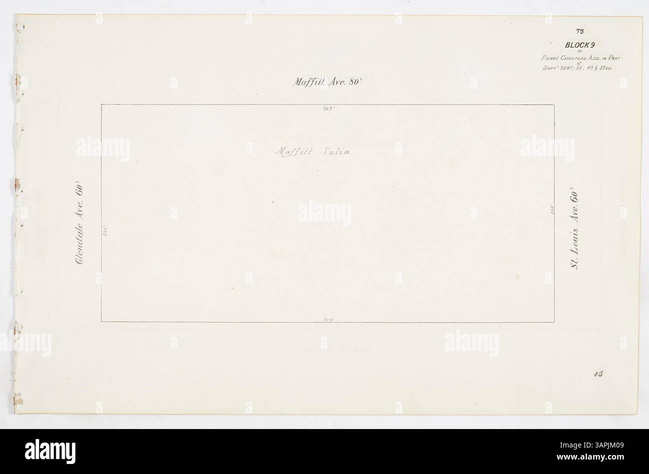 Volume 2 of the Plat Book series contains maps of St. Louis County, detailing land divisions and ...
