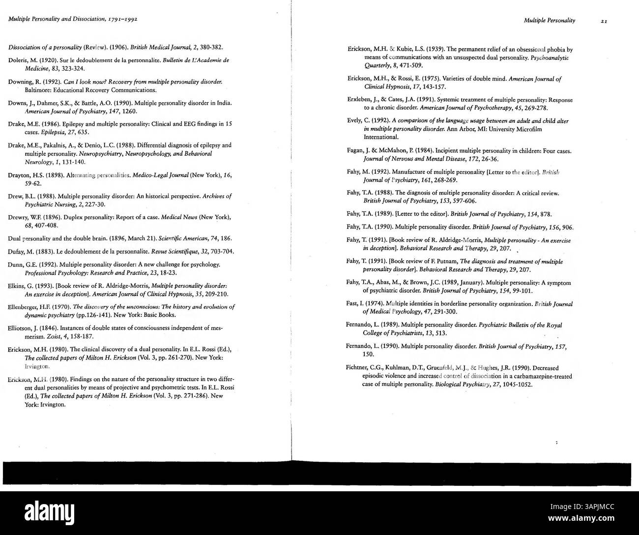 Multiple personality psychological disorder Cut Out Stock Images ...