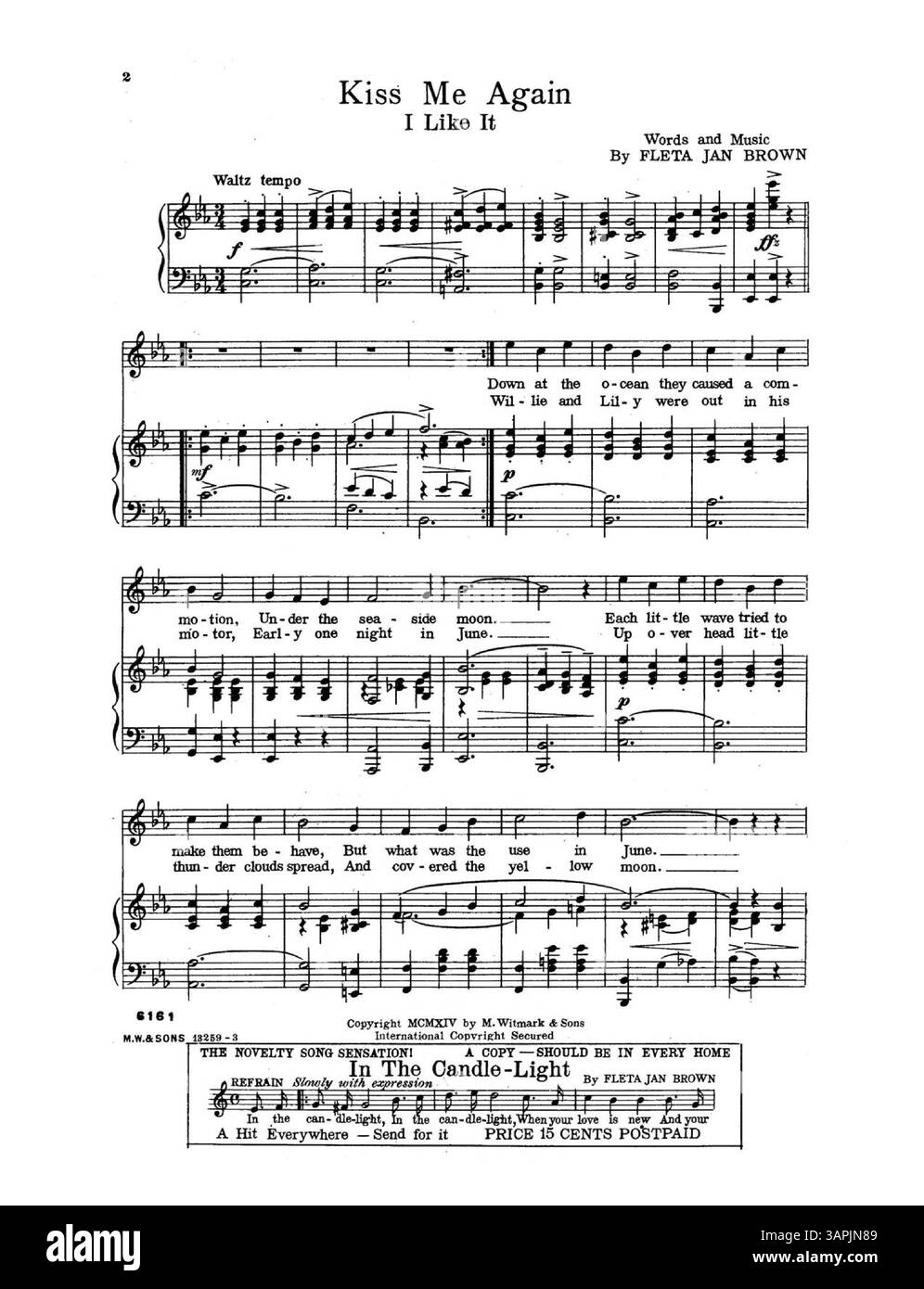 Popular song advertising Black and White Stock Photos & Images - Alamy