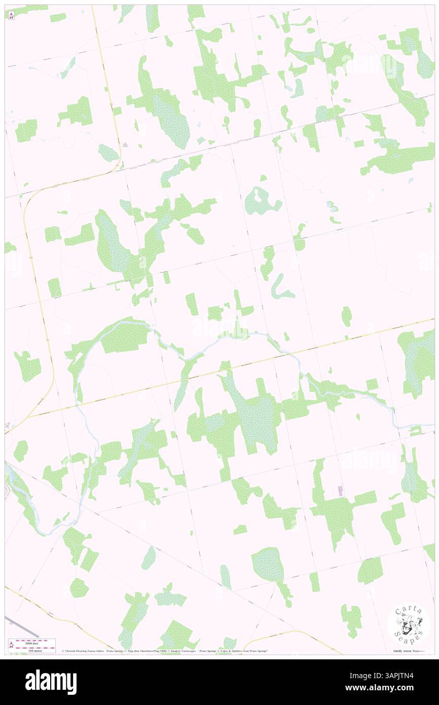 Wingham ontario map Cut Out Stock Images & Pictures - Alamy