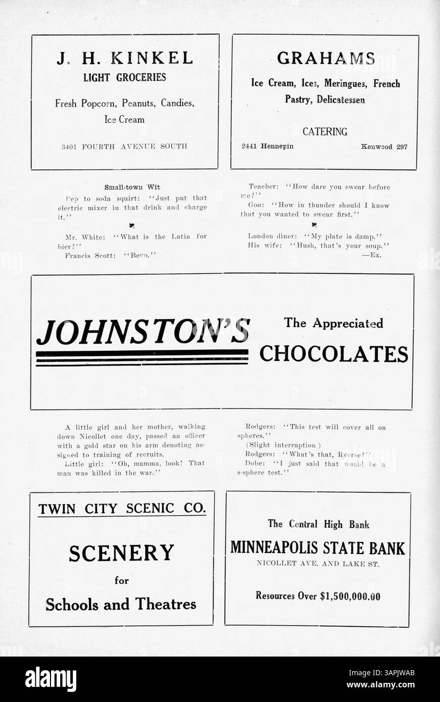 The Centralian 1919 yearbook from Central High School documents the ...