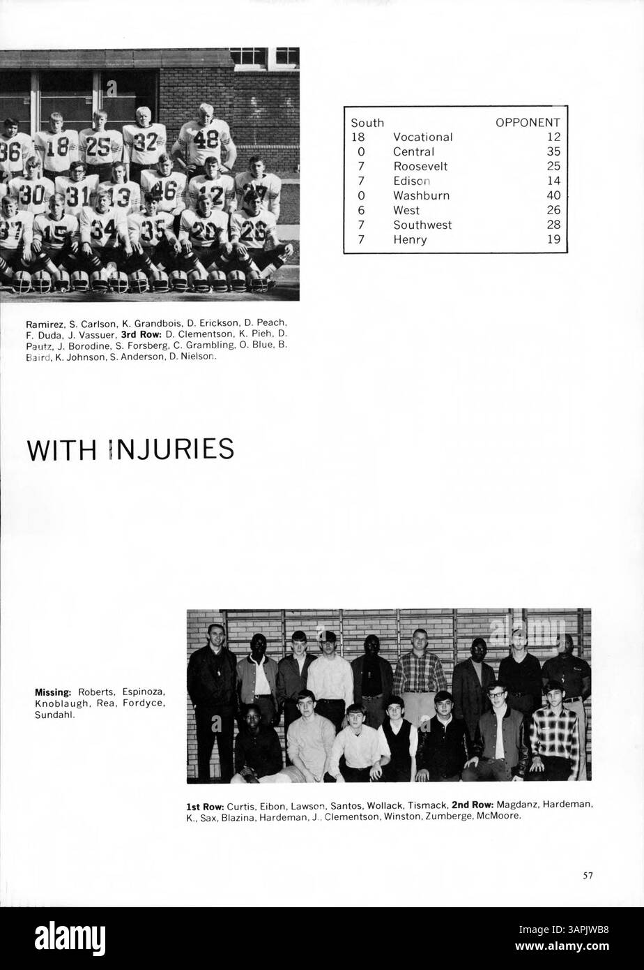 Tiger 1968, South High’s yearbook, documents the major events of the ...
