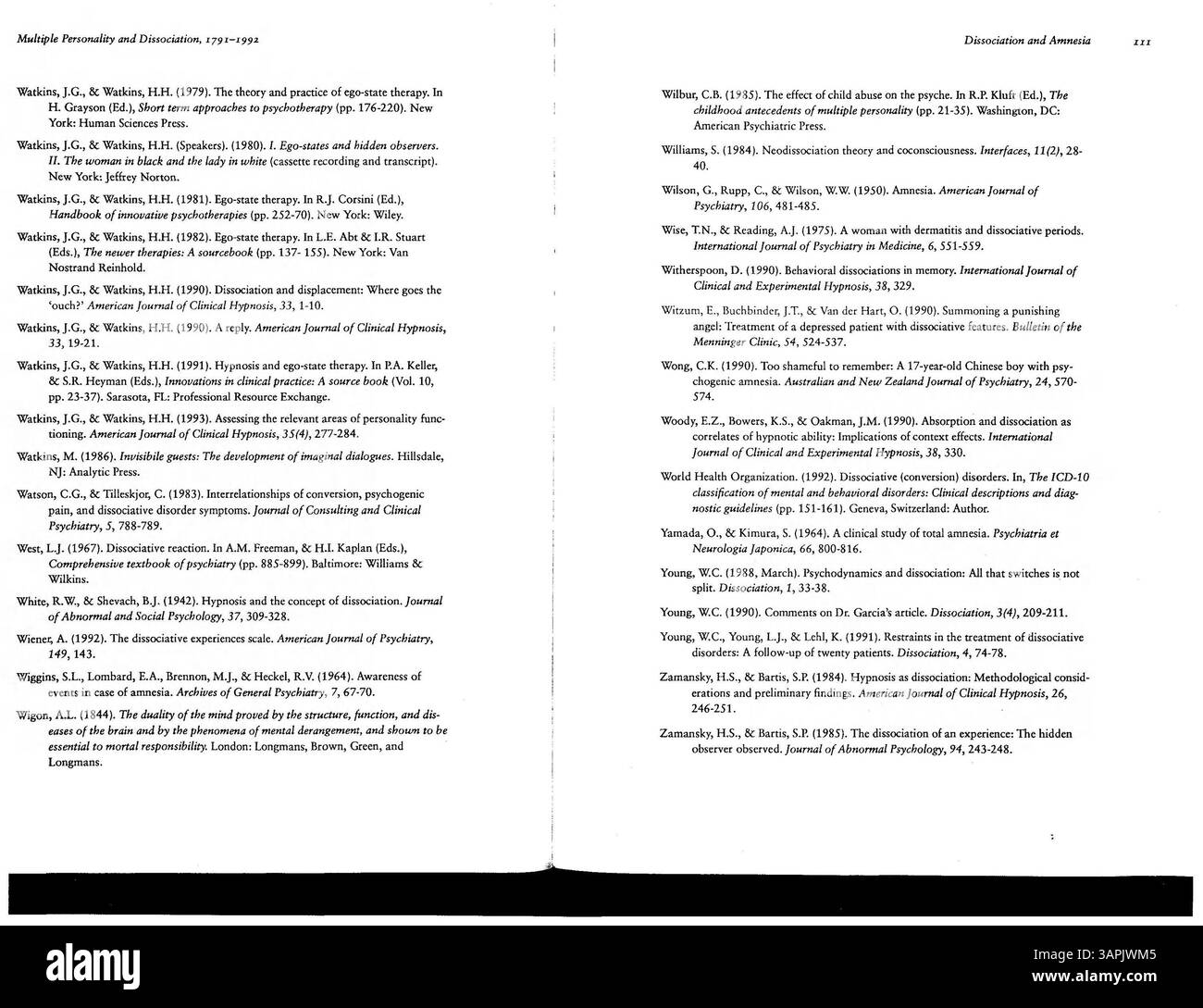 The second edition of 'Multiple Personality and Dissociation, 1791-1992 ...