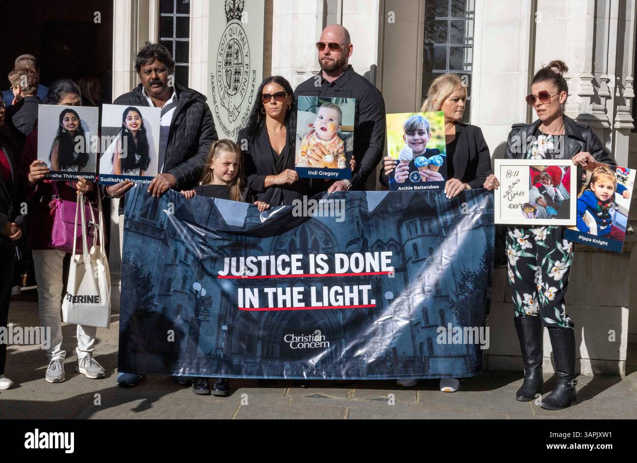 London, UK. 16 April 2025 Revathi Malesh Thirumalesh and Thirumalesh ...