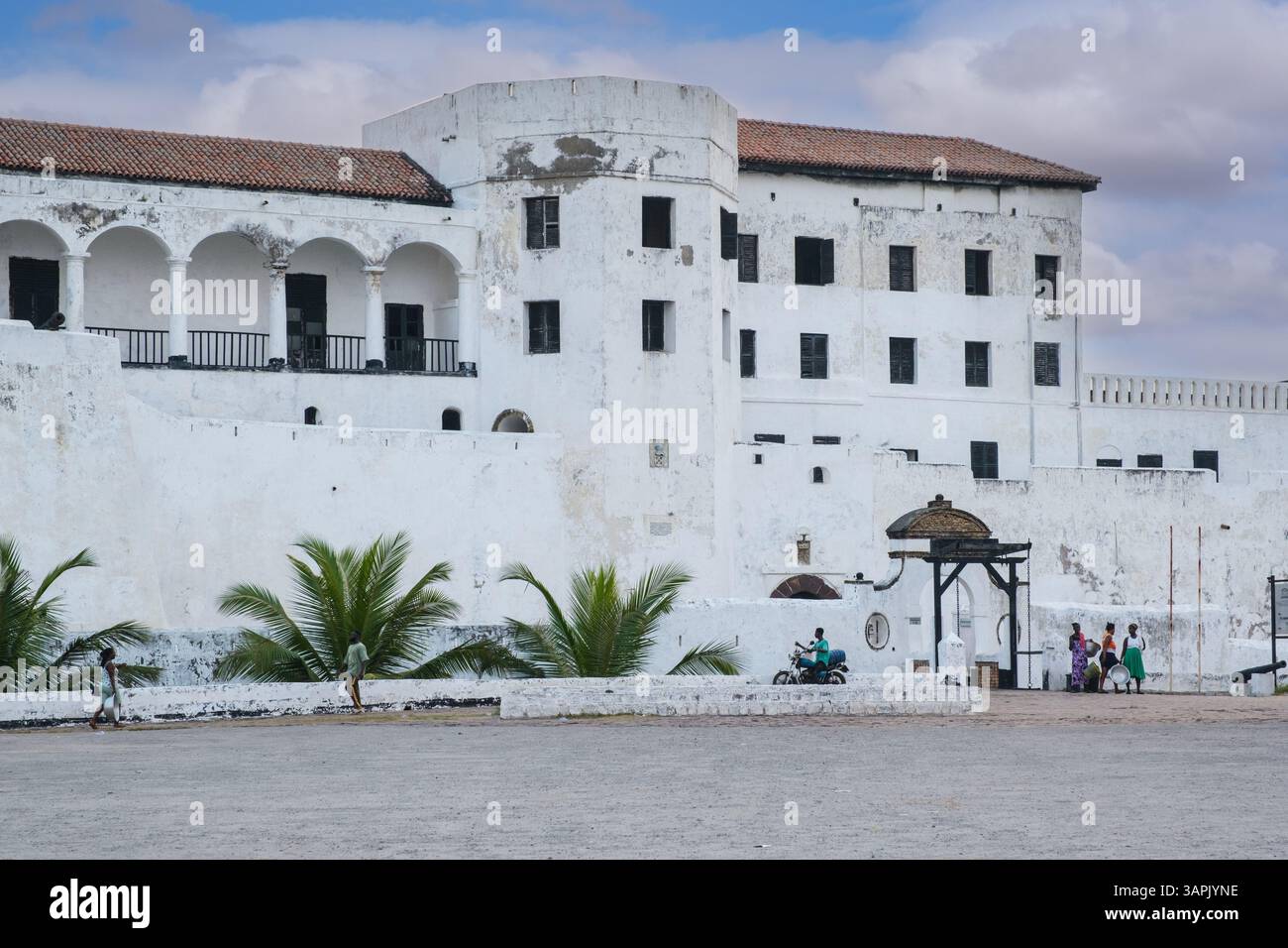 Ghana, Elmina. Saint George Castle. Oldest extant European building ...