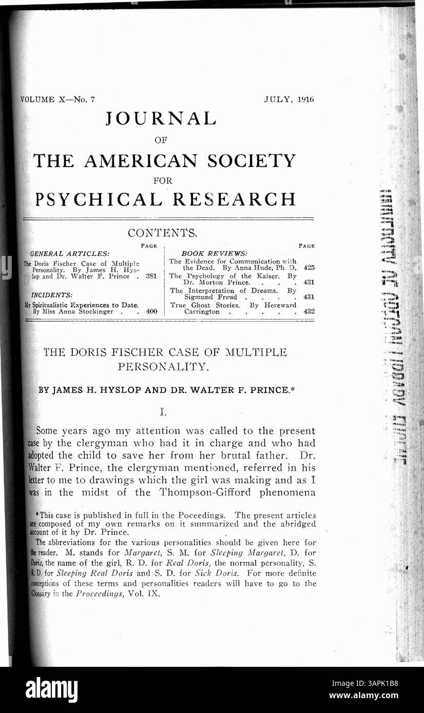 The Doris Fischer case explores a woman with multiple personalities ...