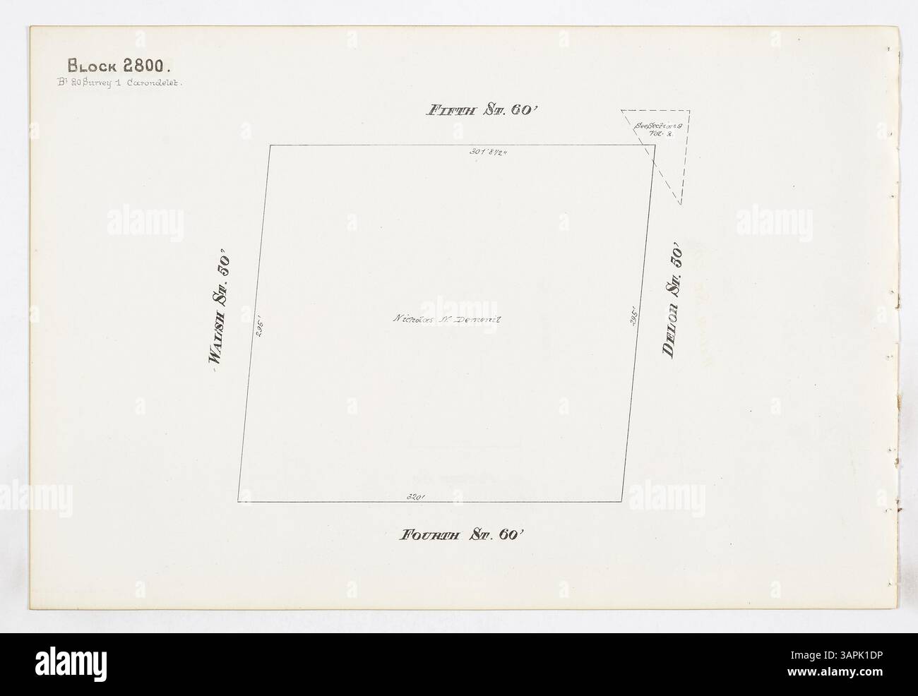 The Block Book of the City of St. Louis, Book 10, contains detailed ...