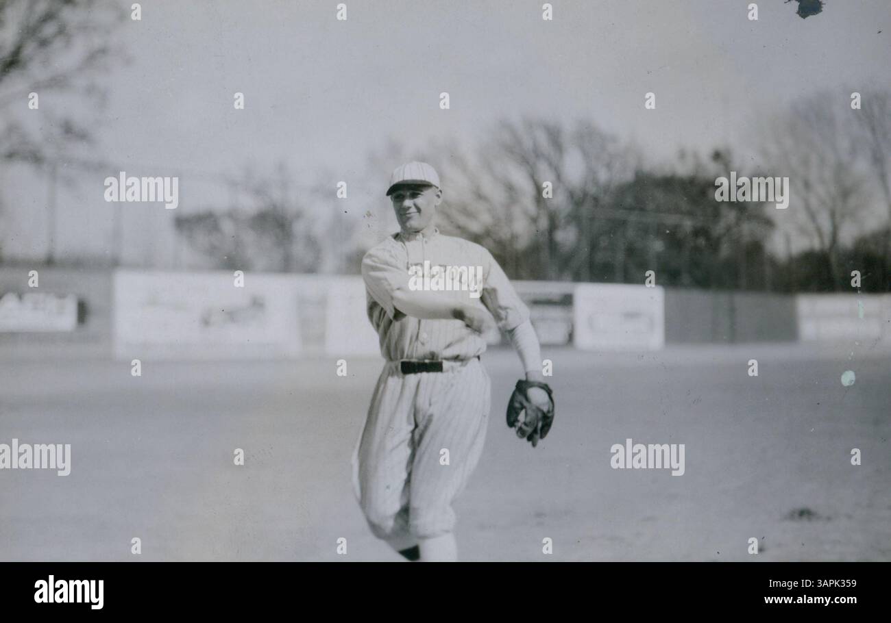 Hollis McLaughlin, a pitcher for the Minneapolis Millers baseball team ...