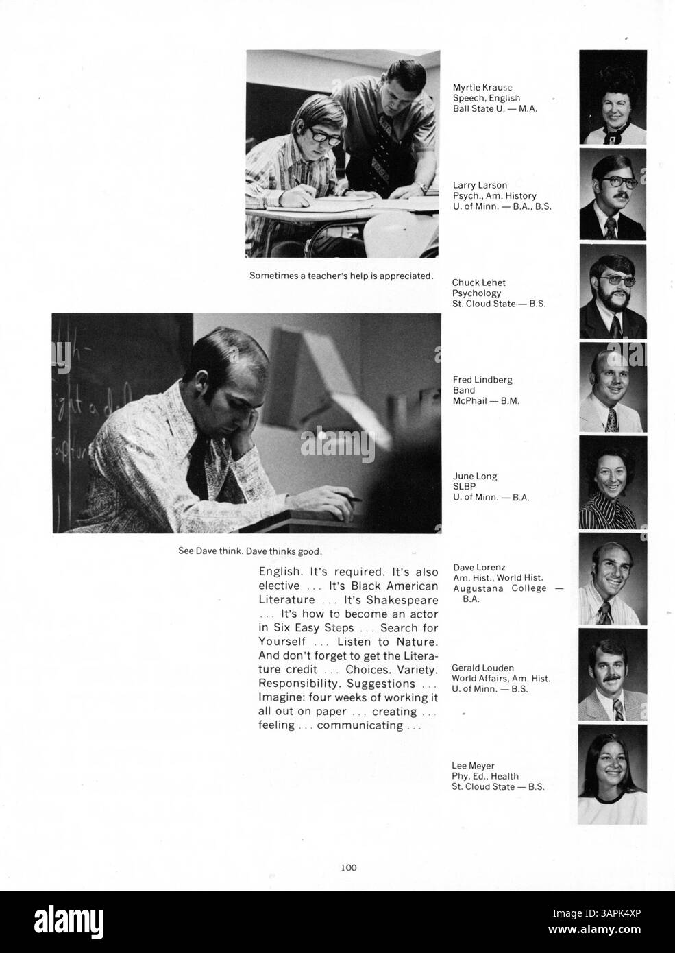 The 1973 'Pirate Volume 2: Imagine' yearbook from Park Center High ...