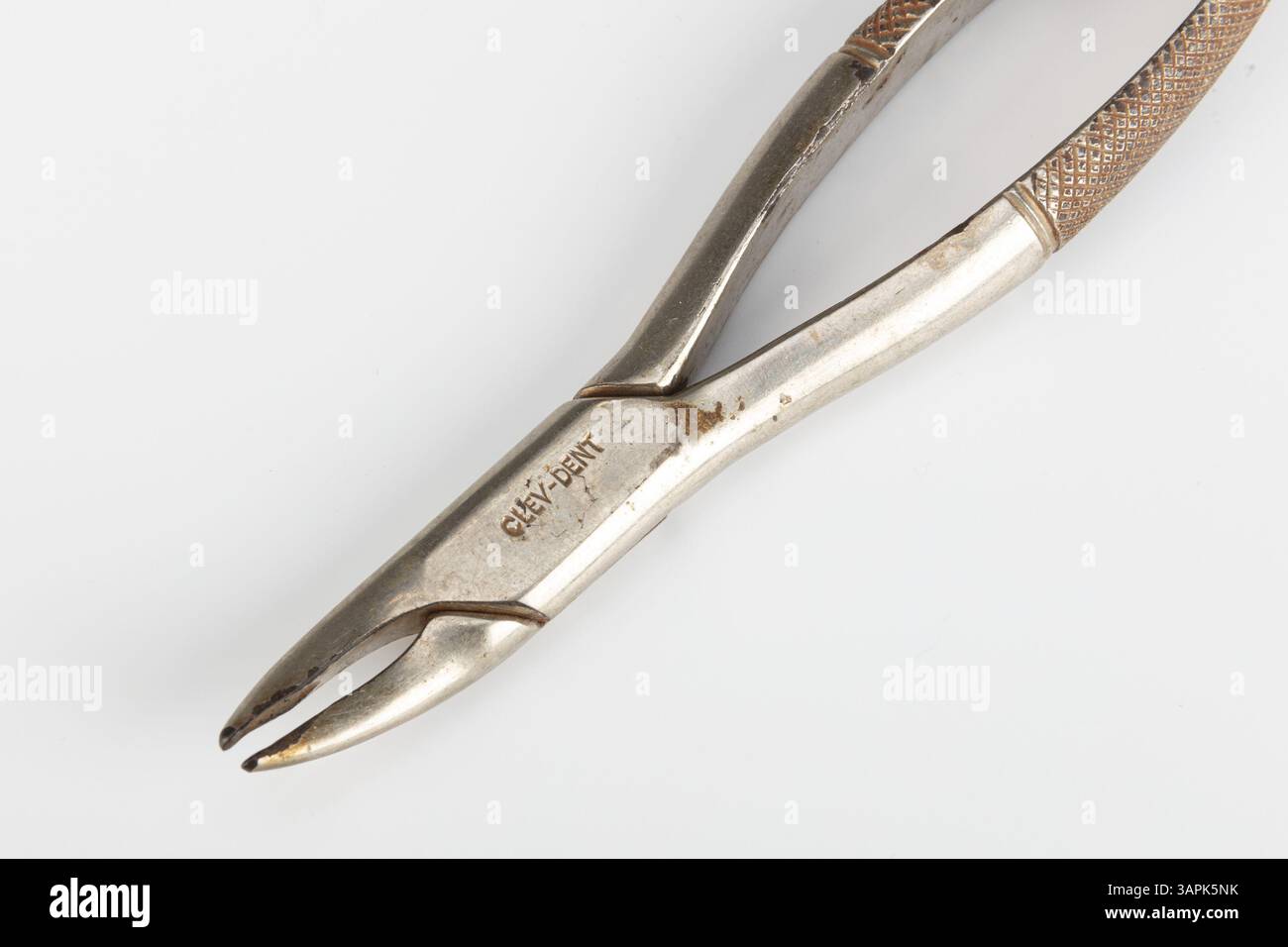 These dental extraction forceps were used by Dr. Ivan C. James, Sr., a ...