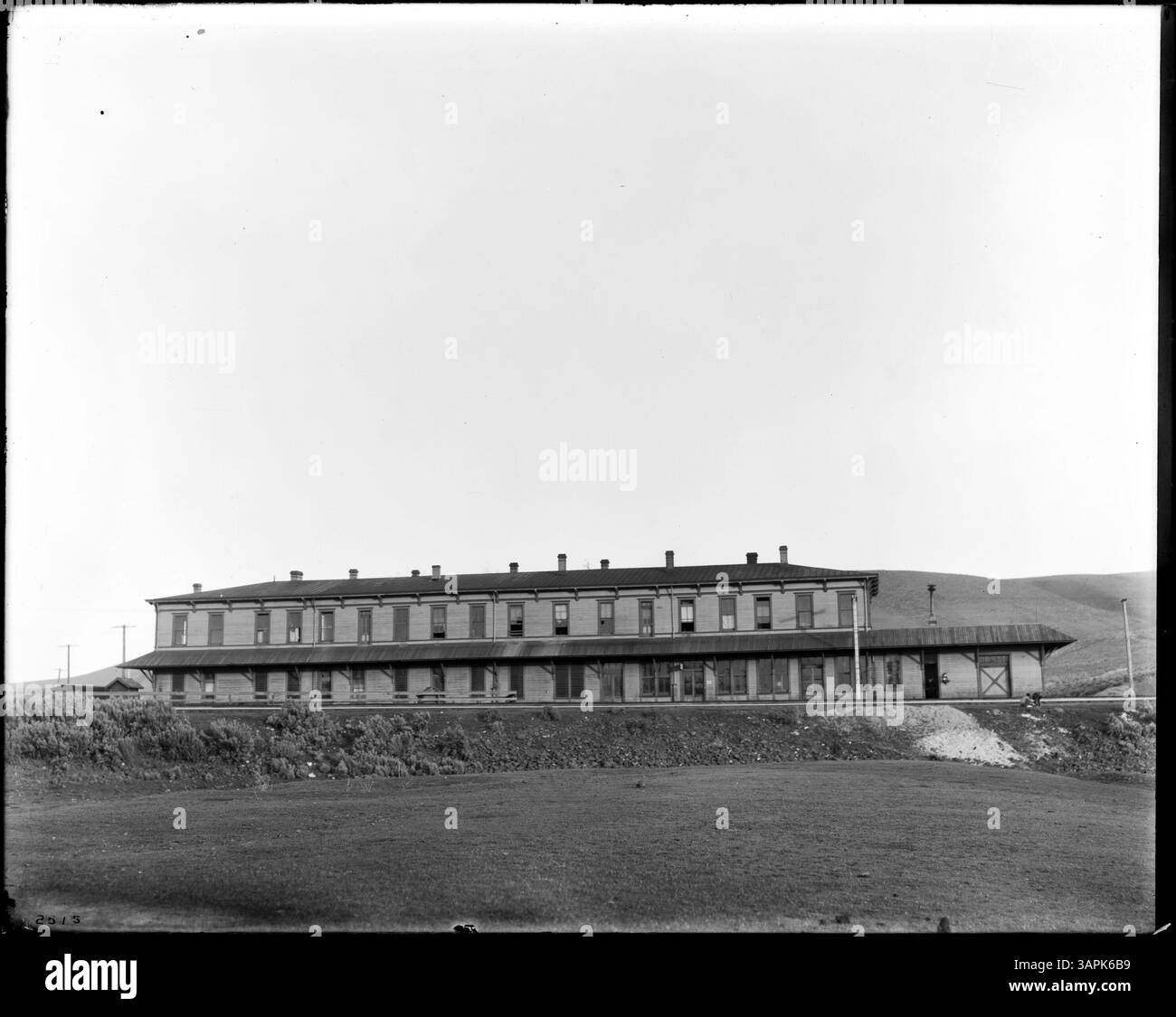 Photograph of Wallula, Washington, showing a general view of the depot ...