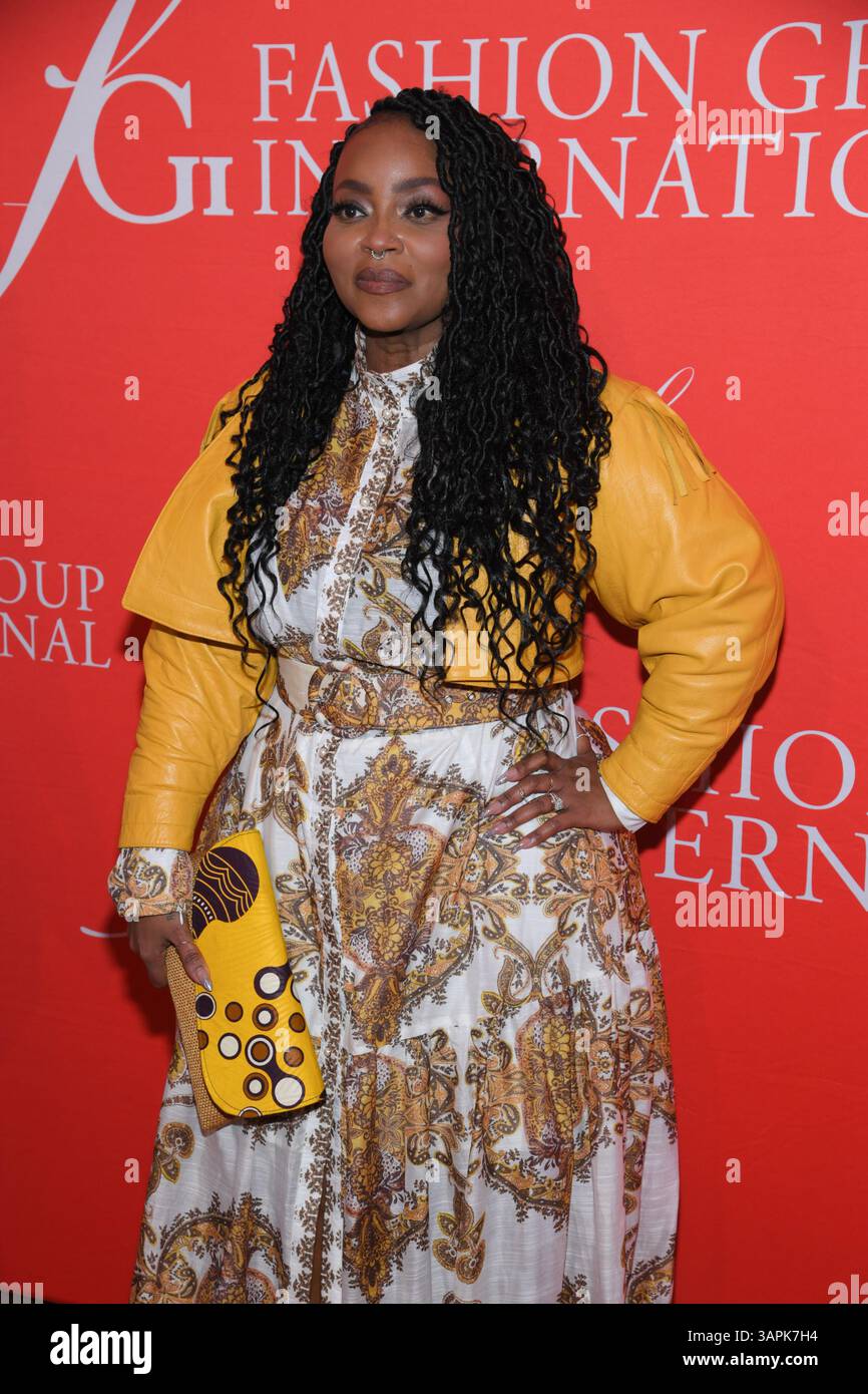 New York, USA. 16th Apr, 2025. Ashunta Sheriff-Kendricks attends the ...