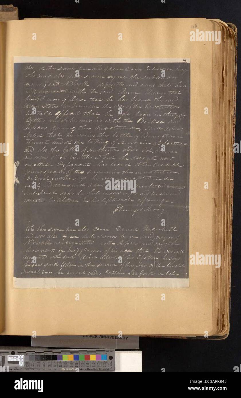The scrapbook of Herbert S. Johnson contains Adams and Goodell family ...