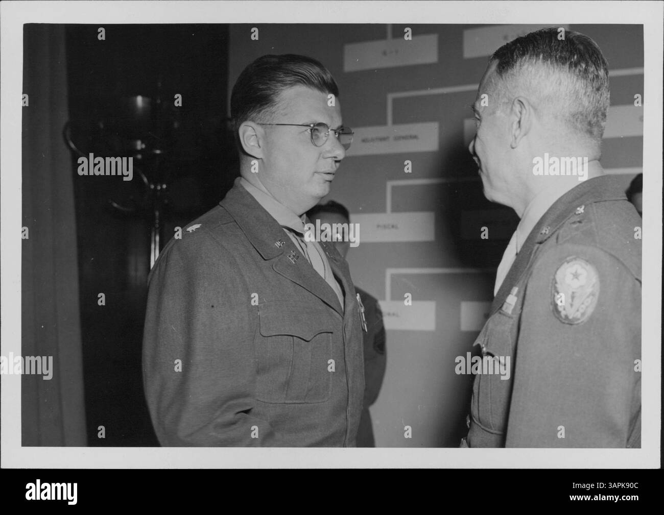 Lieutenant Colonel H. Newton is presented the Bronze Star Medal for ...