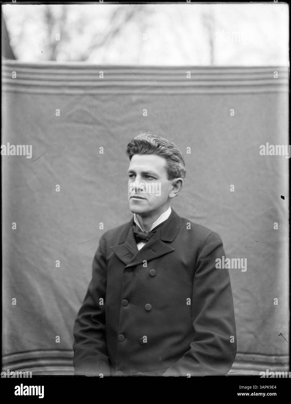 This photograph by Lee Moorhouse features Judge Lowell, capturing a ...