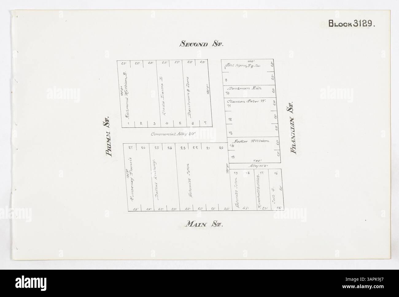 Historical block maps hi-res stock photography and images - Alamy