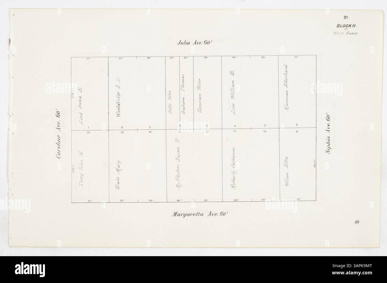 This historical volume provides detailed plats and maps of land ...