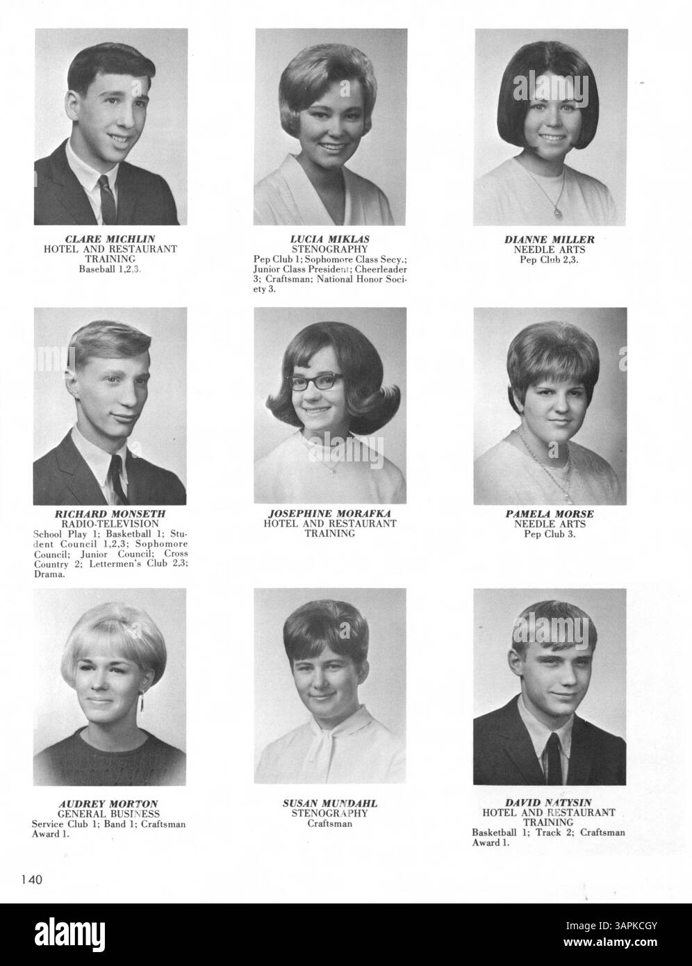 This high school yearbook from 1967 documents students, teachers ...