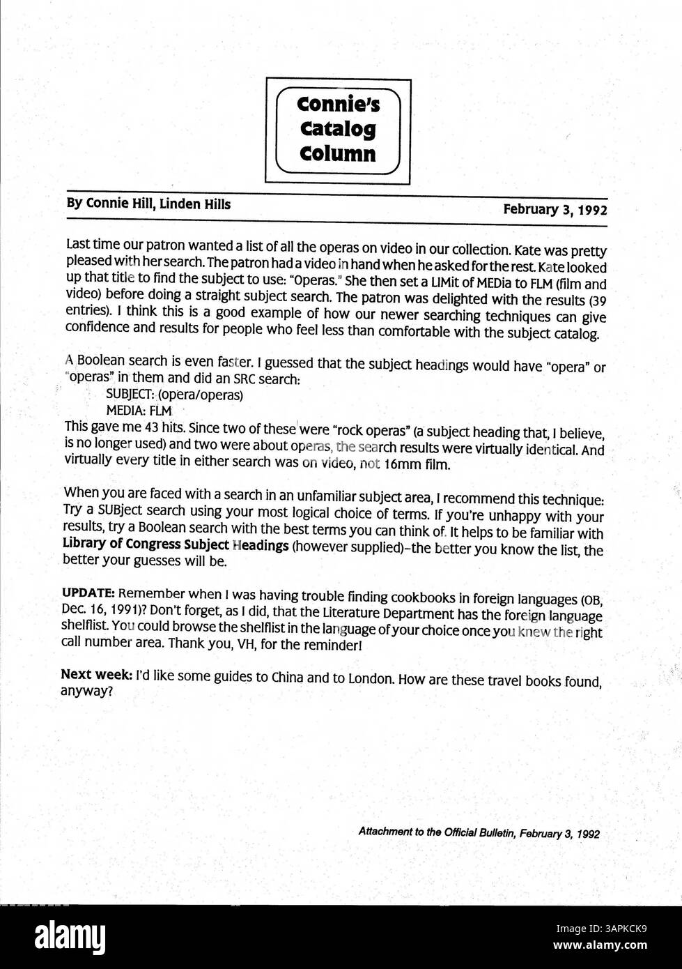 This 1992 edition of the Minneapolis Public Library Official Bulletin ...