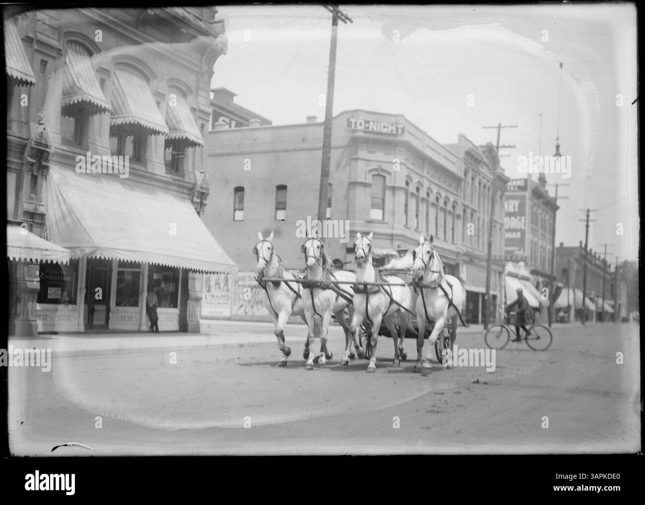 Photograph showing a parade of BPOE (Benevolent and Protective Order of ...