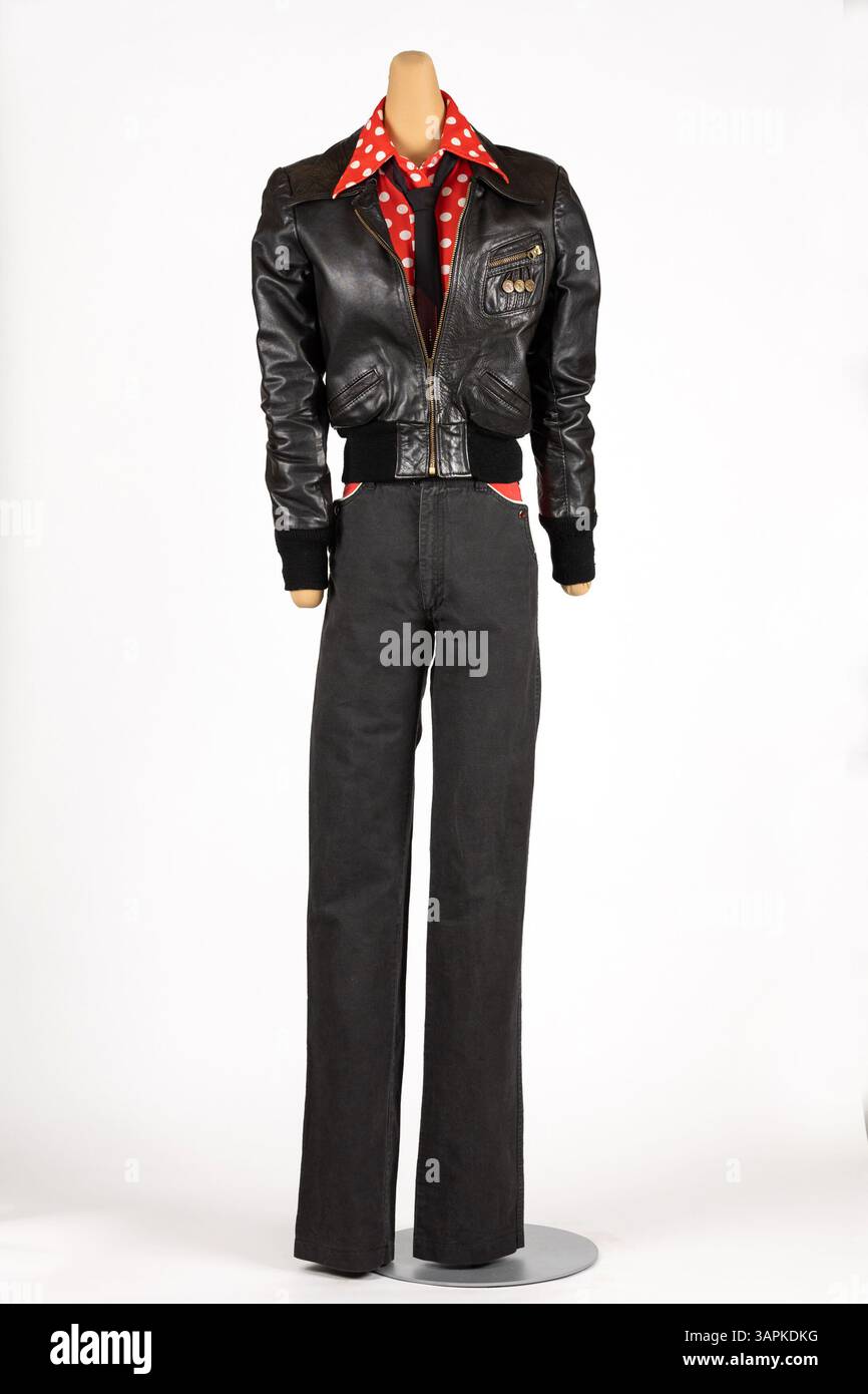 The Black Leather Jacket was worn by members of The Welders, an early ...