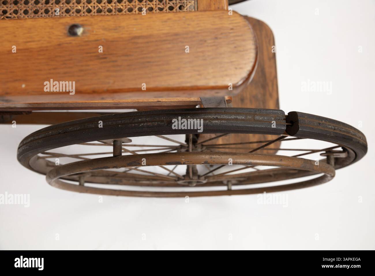 A three-wheeled wheelchair used by a child at the St. Vincent Home for ...