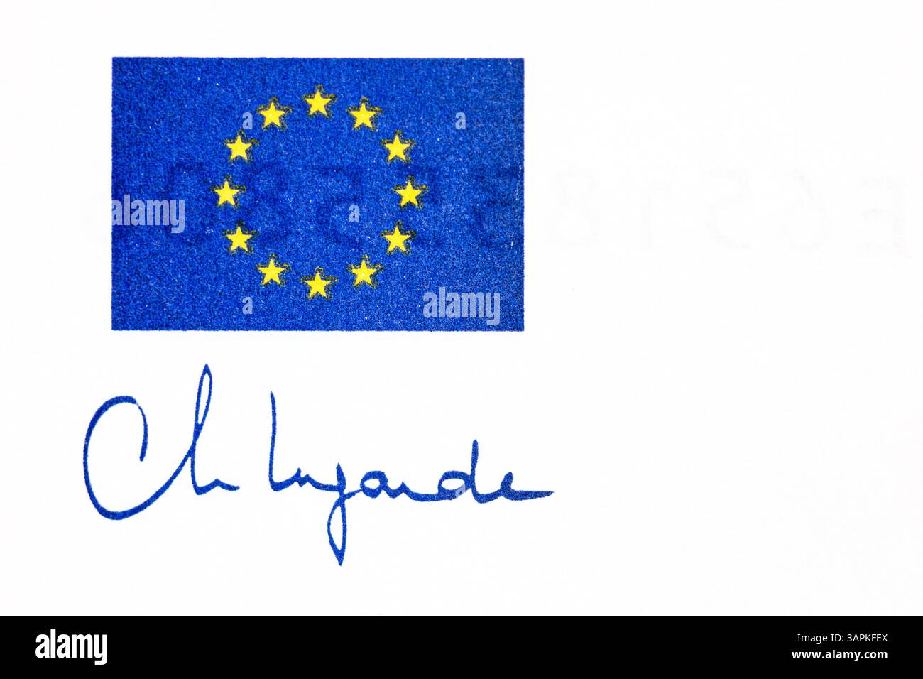 Christine lagarde banknote hi-res stock photography and images - Alamy