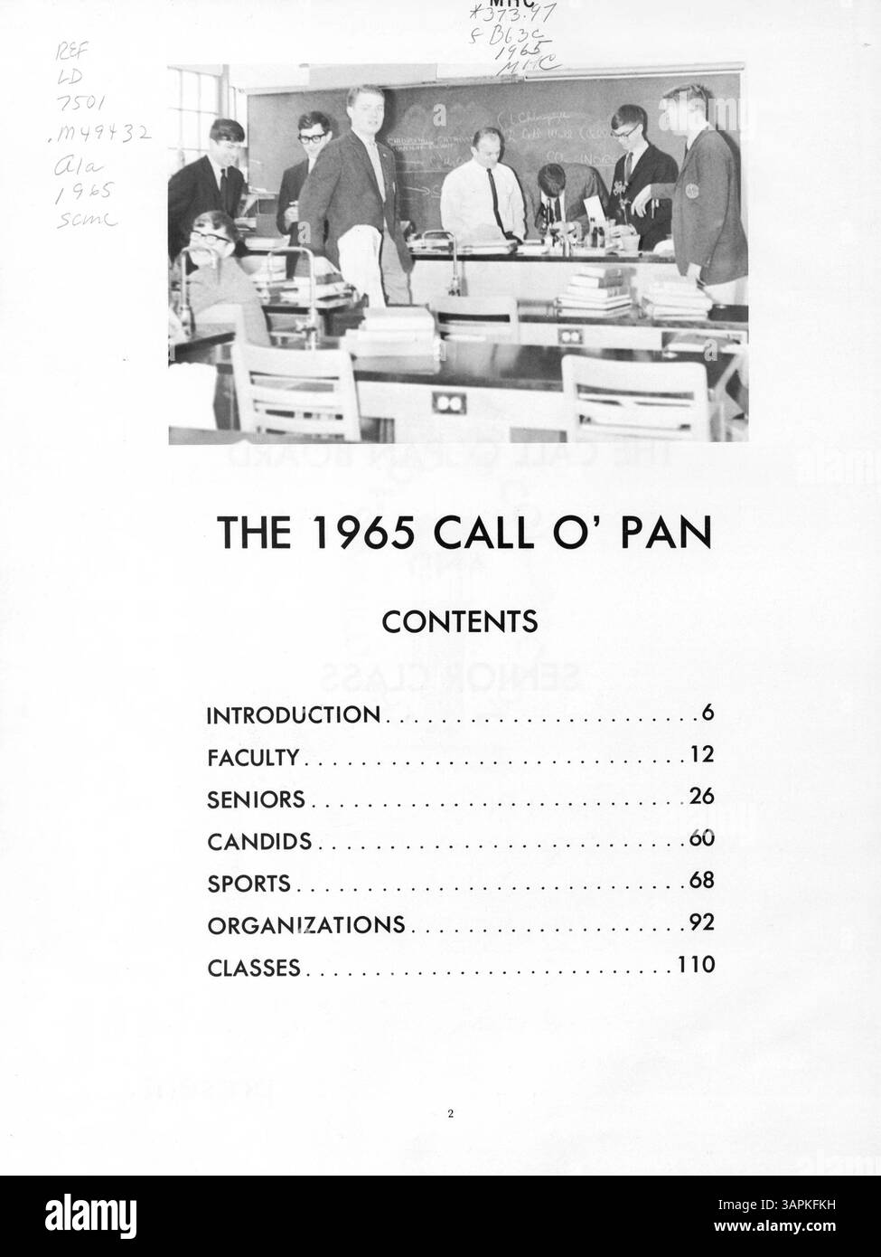 This high school yearbook from the 1964-1965 academic year features ...