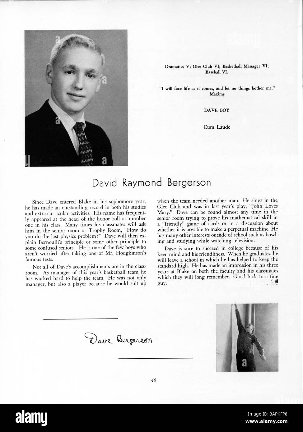 The 1957 Blake Yearbook, titled CALL-O-PAN, showcases the students ...