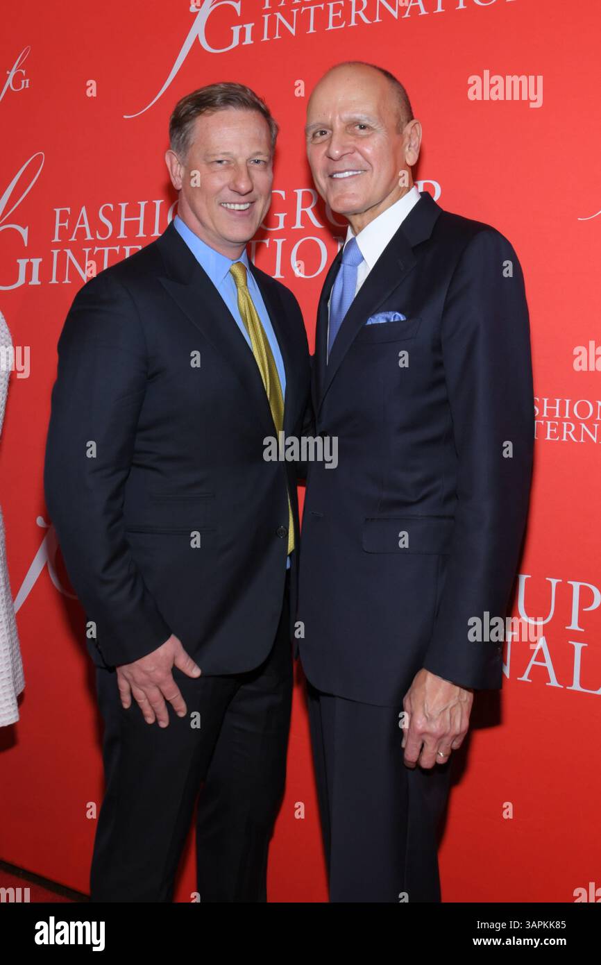New York, USA. 16th Apr, 2025. (L-R) Peter Malachi and Robert Chavez ...