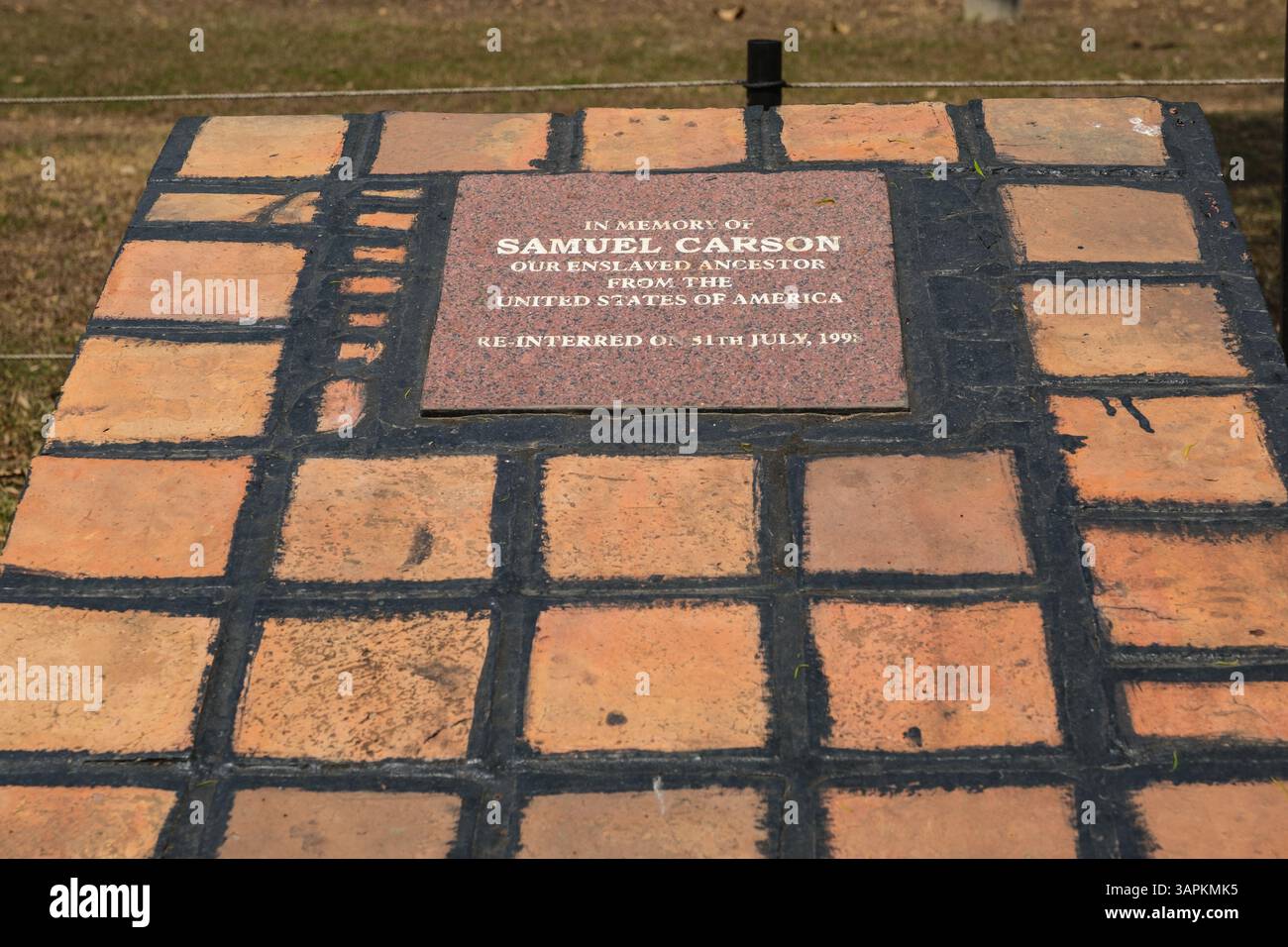 Ghana, Assin Manso Slave River Site. Ancestral Grave for Reinterred ...