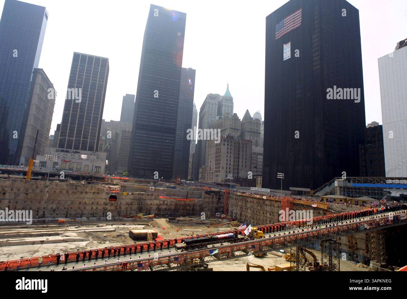 May 30, 2002 - New York, New York, U.S. - In a solemn, wordless ...