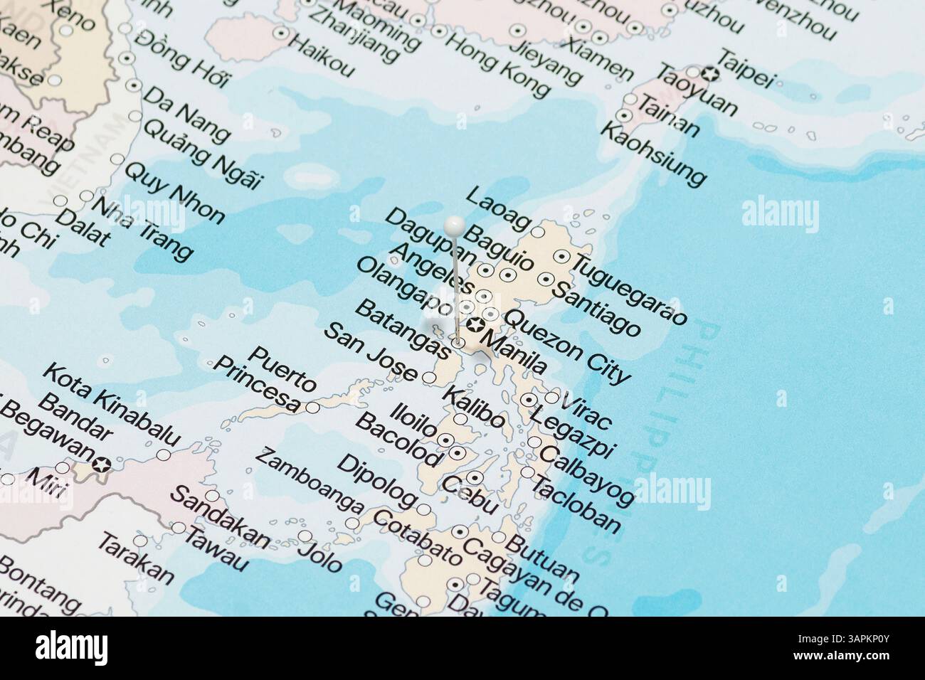 Map of batangas hi-res stock photography and images - Alamy