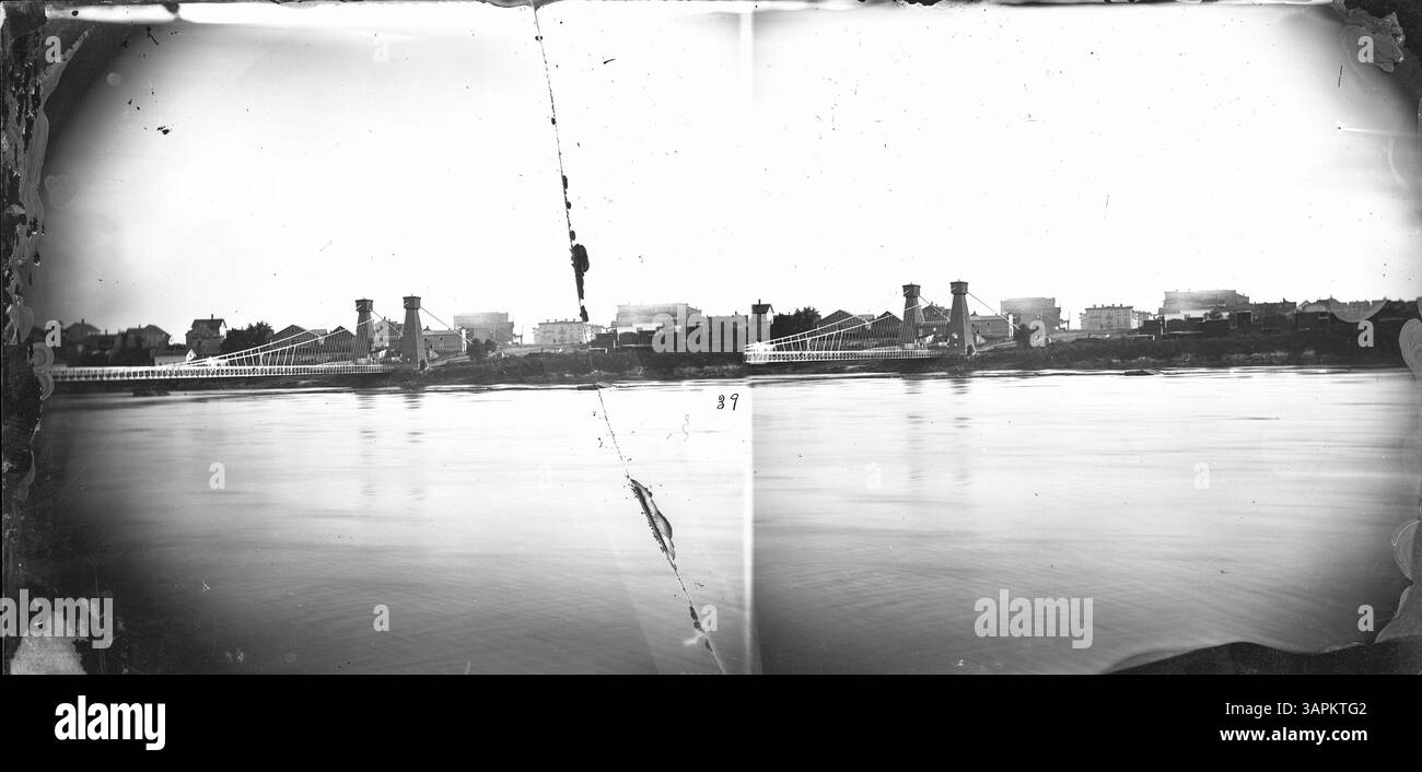 The Hennepin Avenue Bridge, viewed from Nicollet Island, is known as ...