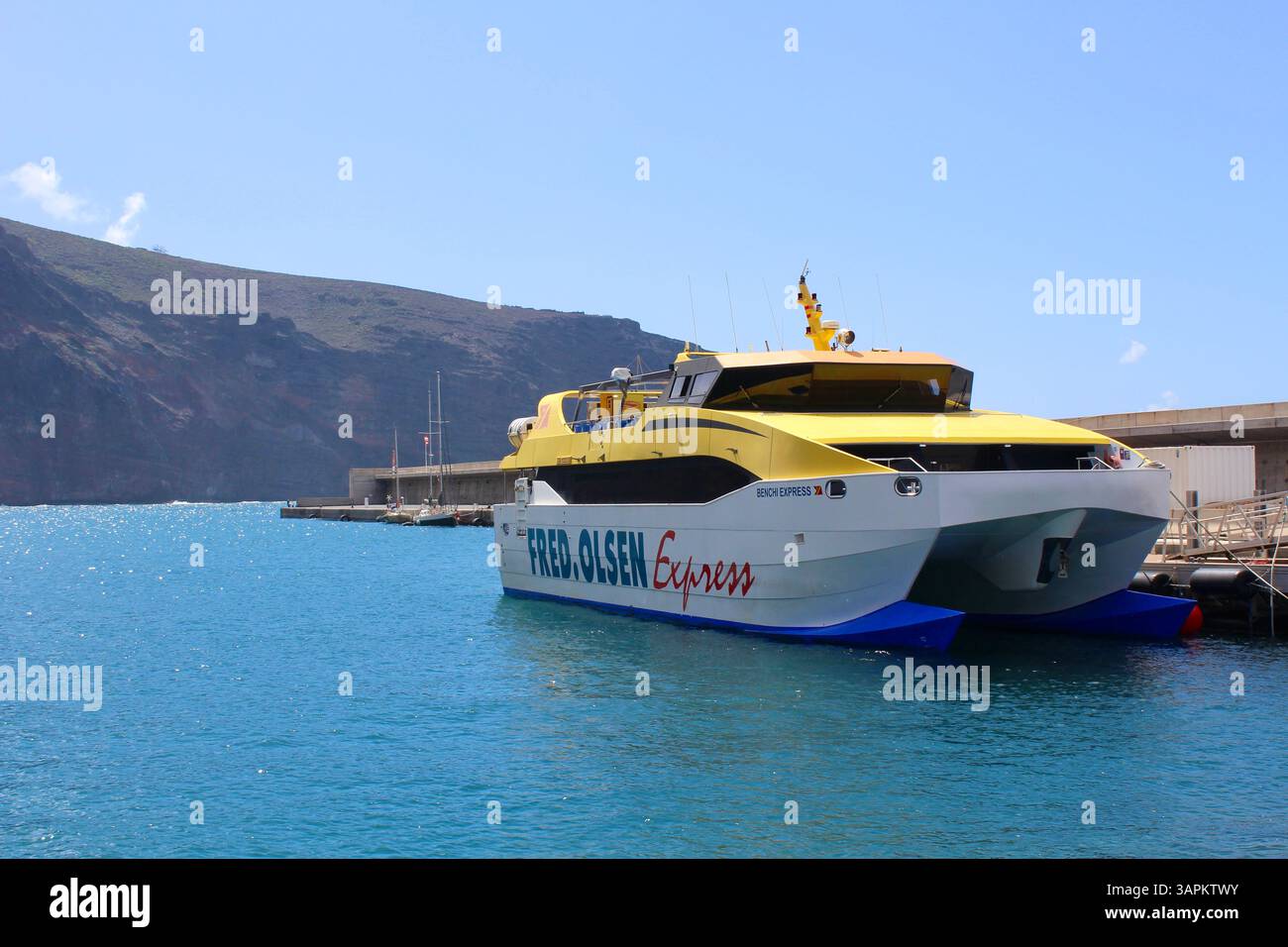 Benchi Express in Port Stock Photo - Alamy