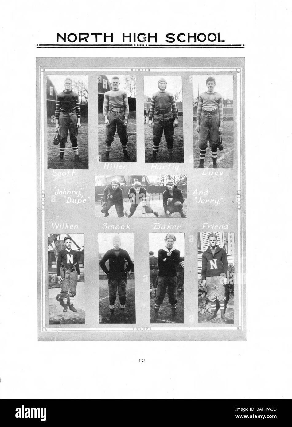 The 1918 'Polaris' yearbook from North High School documents the ...