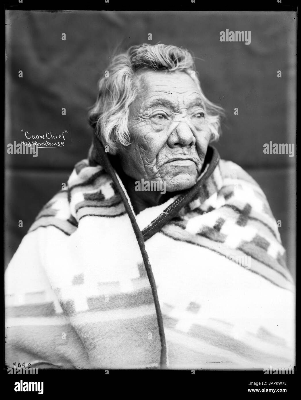 Image of a Crow Indian, captured by Lee Moorhouse, part of the ...