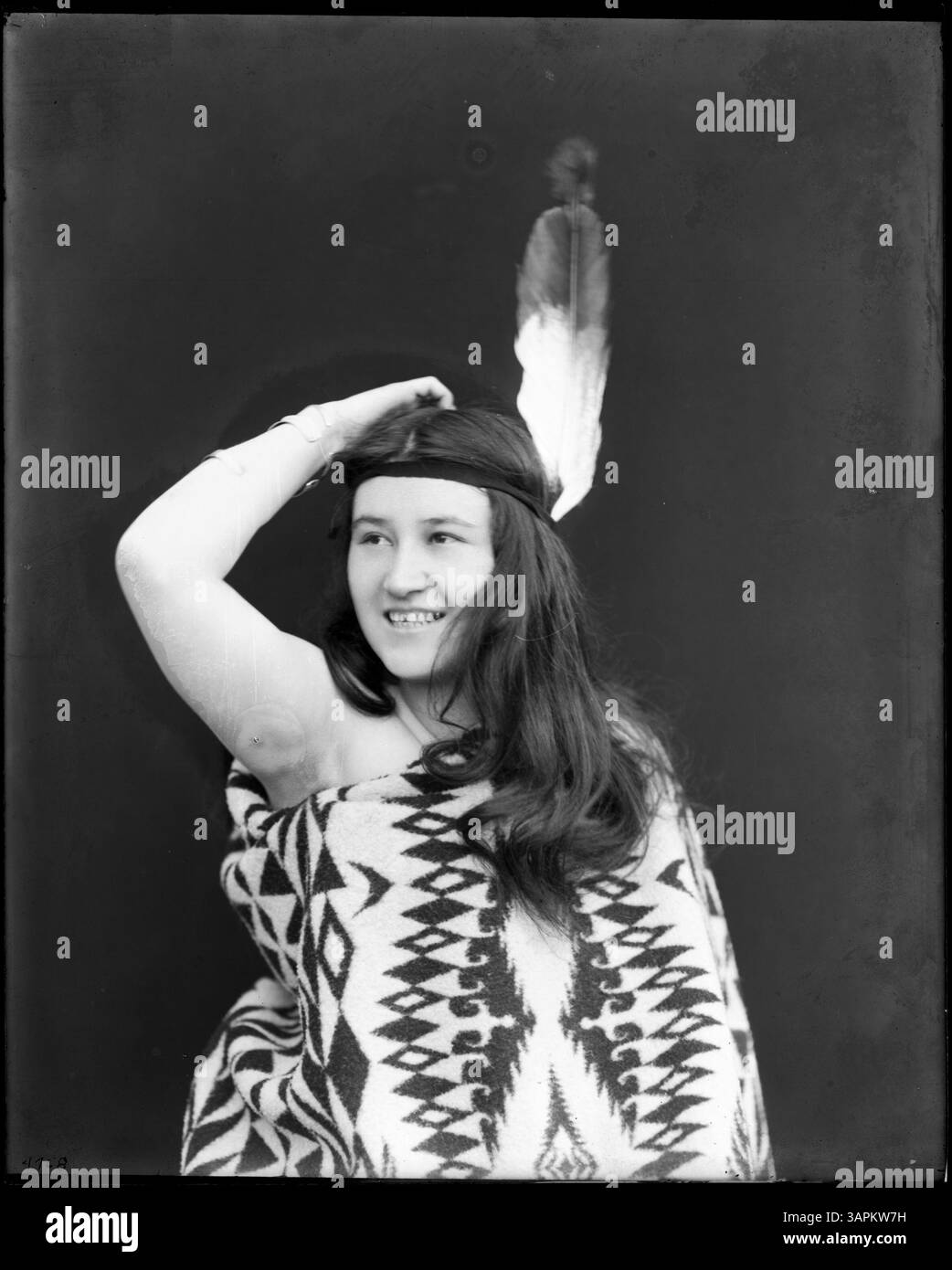Esther Umahollis, a Umpqua tribal woman, is depicted in various ...