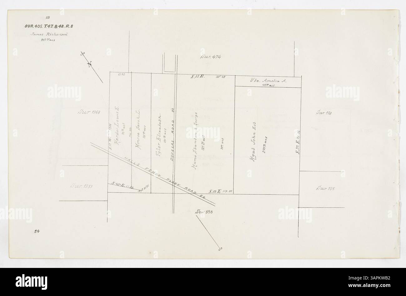 This volume details St. Louis County’s land surveys and property ...