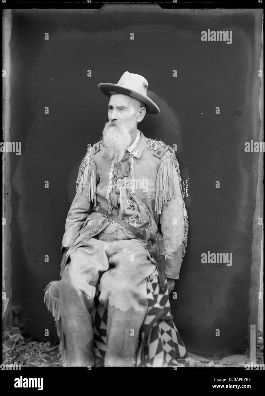A portrait of Colonel B.F. Shaw, captured by Lee Moorhouse in a formal ...