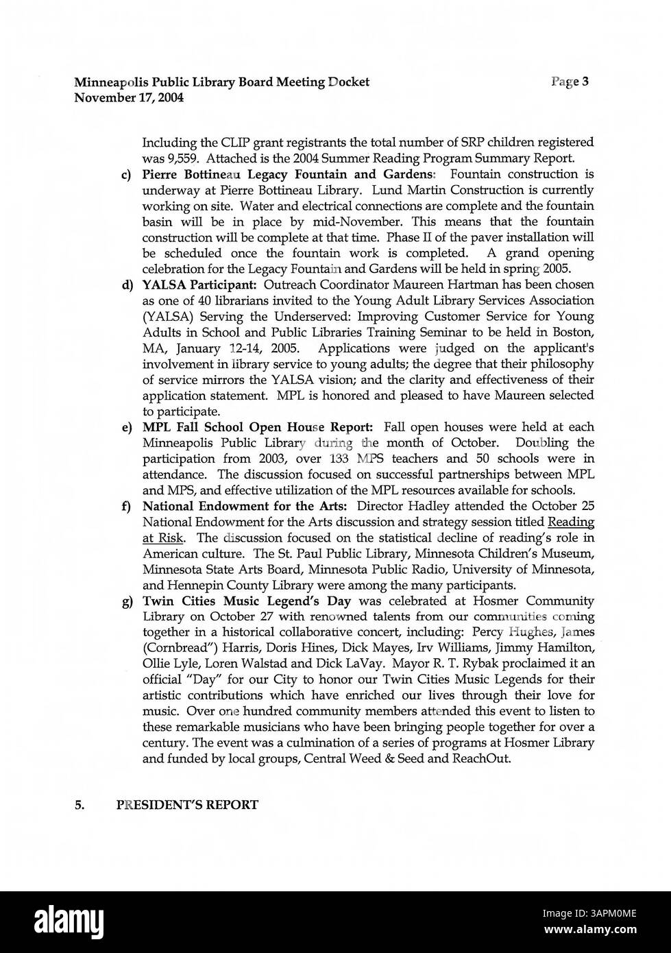 Community service for hennepin county library Cut Out Stock Images ...