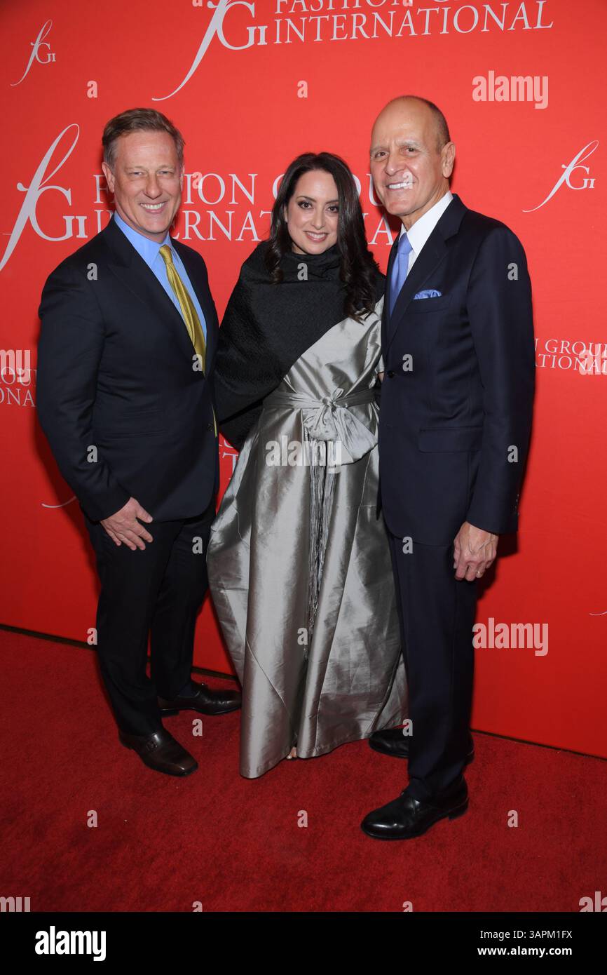 New York, USA. 16th Apr, 2025. (L-R) Peter Malachi, Alyce Panico and ...