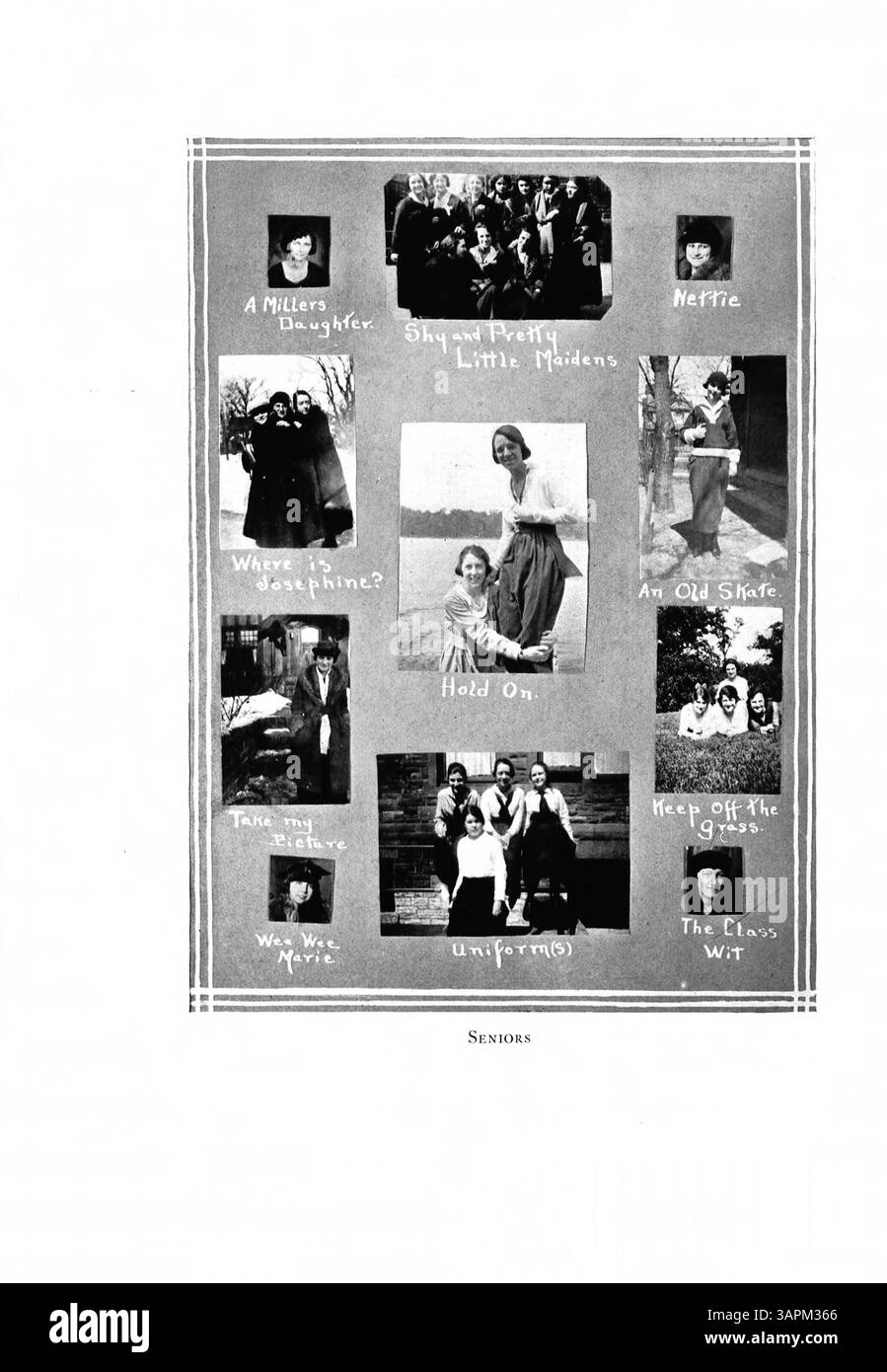 The 1920 yearbook from St. Margaret's Academy features students ...