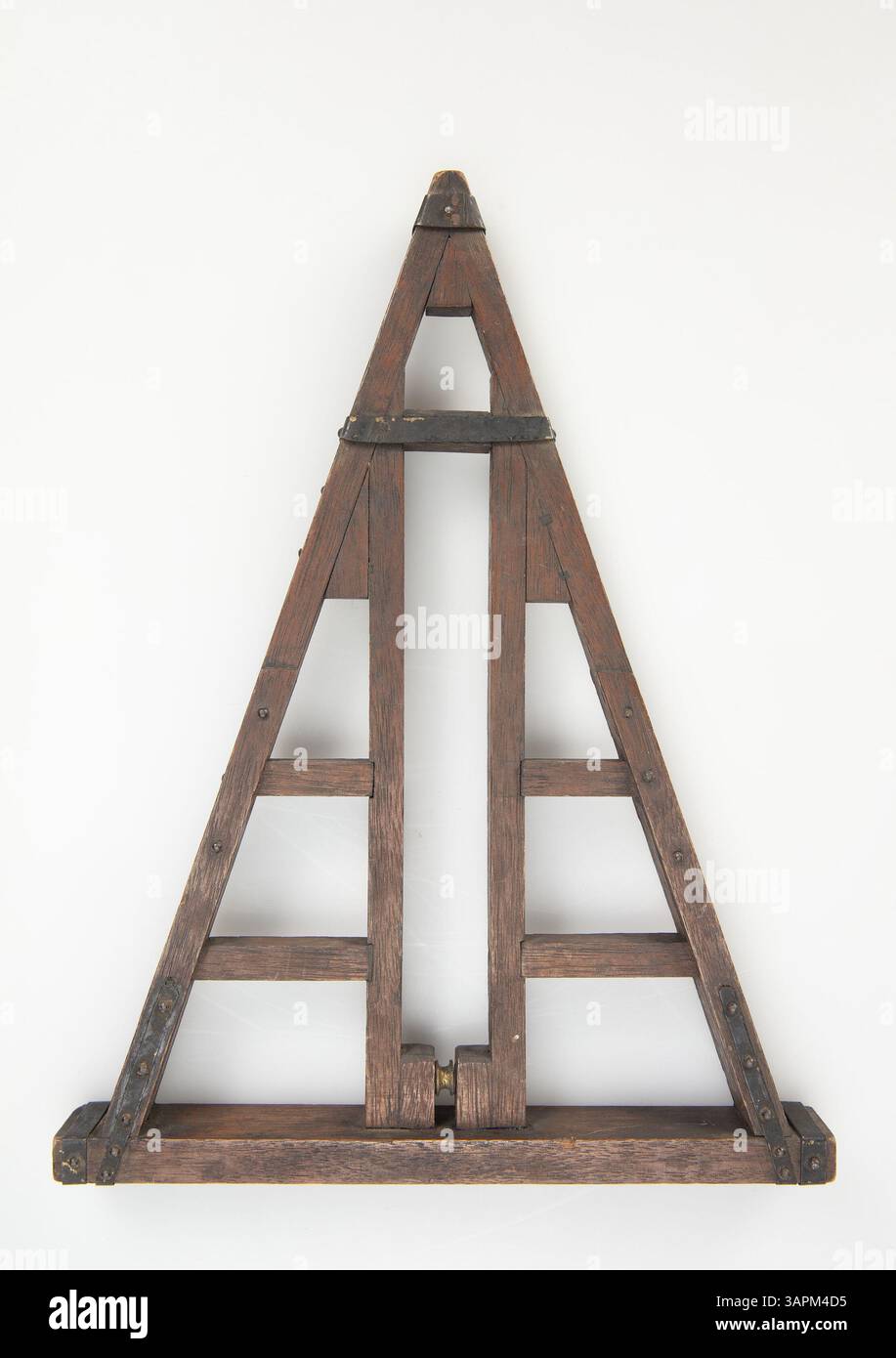 This 1861 patent model by Stephen H. Long, designed for dredging the ...
