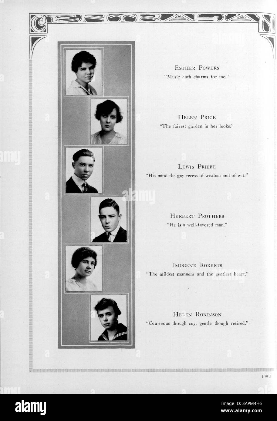 The 1916 'Centralian' yearbook from Central High School captures the ...