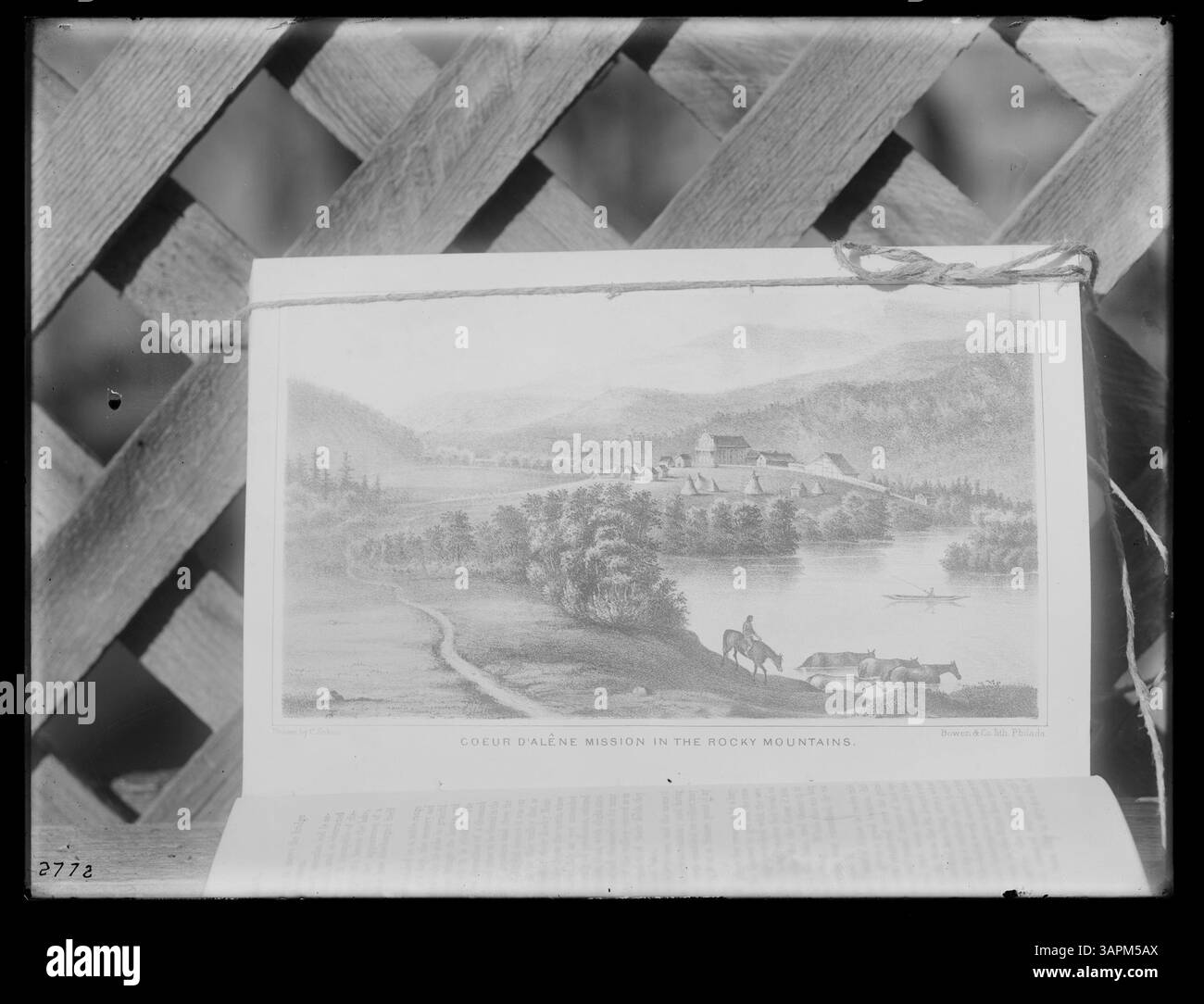 Illustration from Isaac I. Stevens' report, depicting the Coeur d'Alene ...